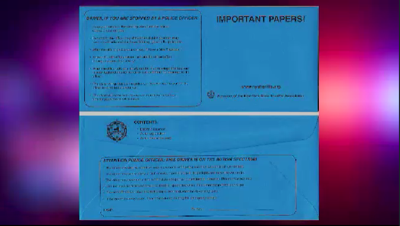 Elmira Police Adopt ‘Blue Envelope Program’ to Support Drivers with ...