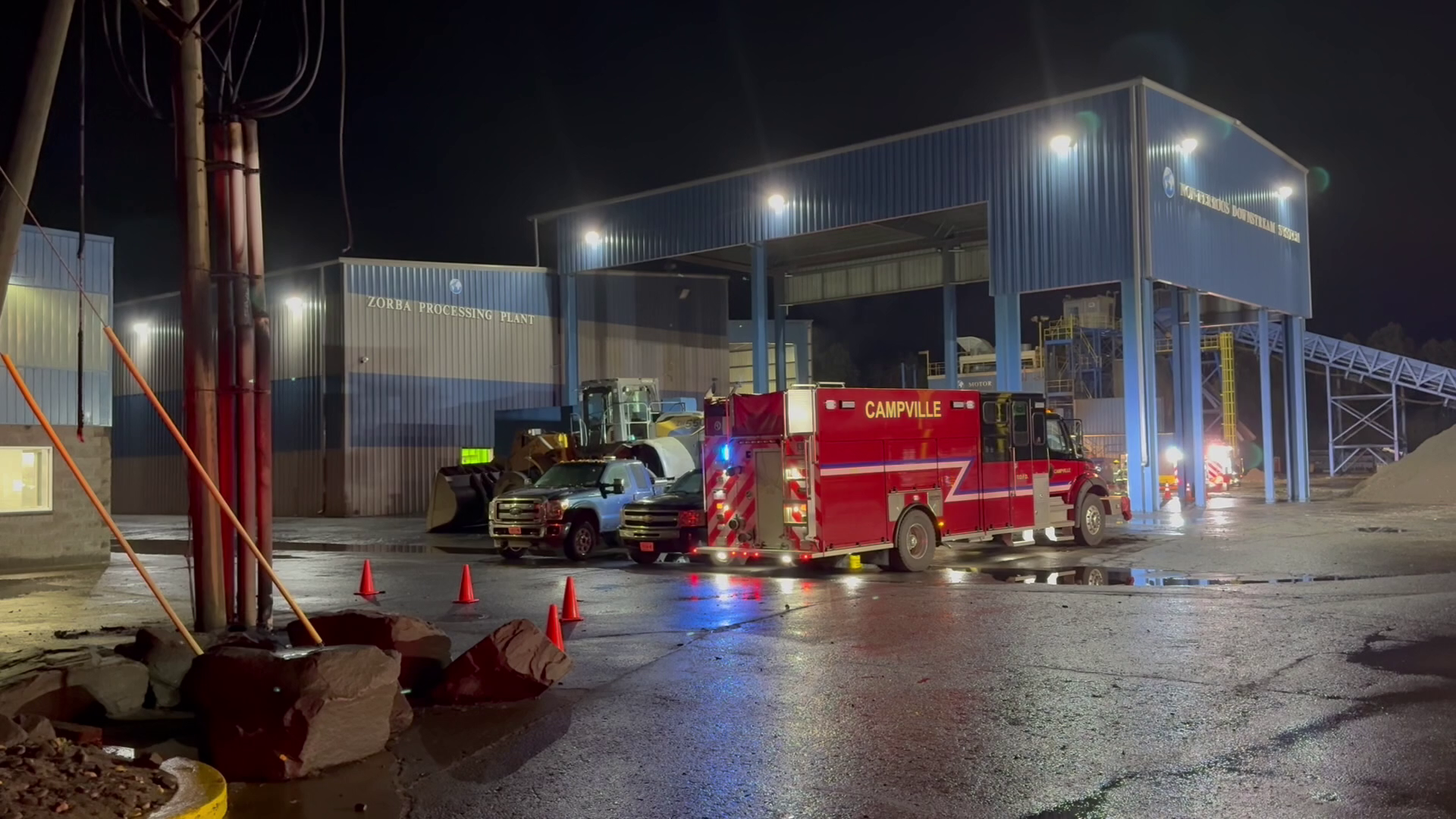 One dead after fire at industrial shredding facility in Owego | News ...