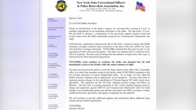NYSCOPBA: Strike Negotiations Stall Over Health Insurance Re ...