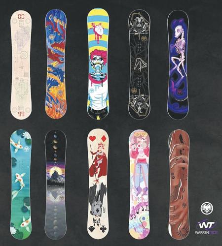 Warren Tech student snowboards for sale after contest | Archives ...