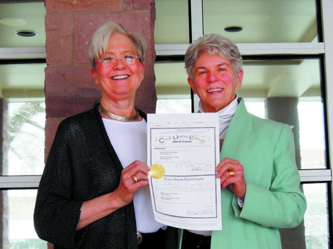 Couples joined with civil union licenses | Archives | westminsterwindow.com