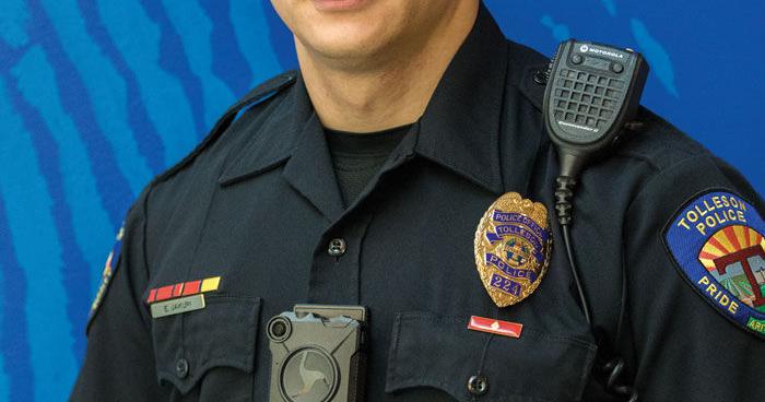 Tolleson police officers equipped with body cameras | Archives | westvalleyview.com