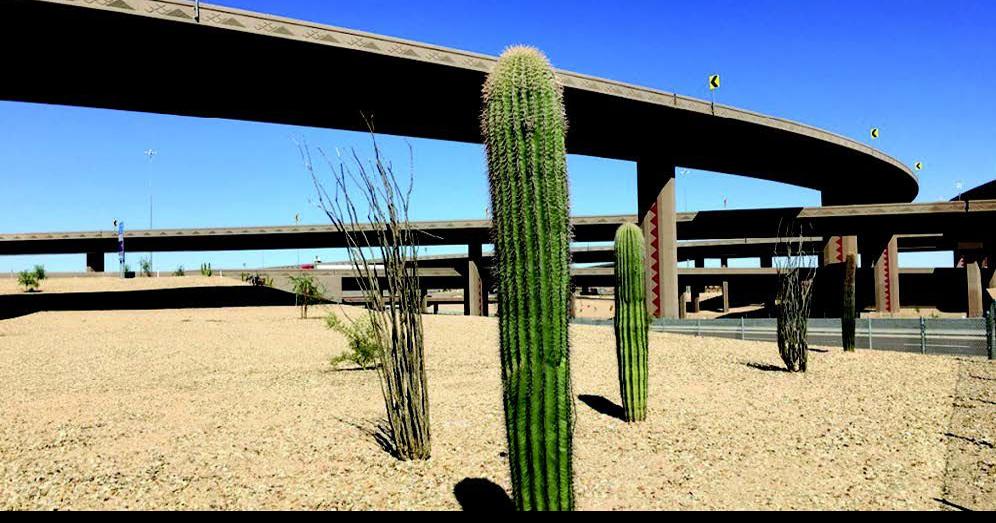 ADOT completes landscaping at freeway interchange | News ...