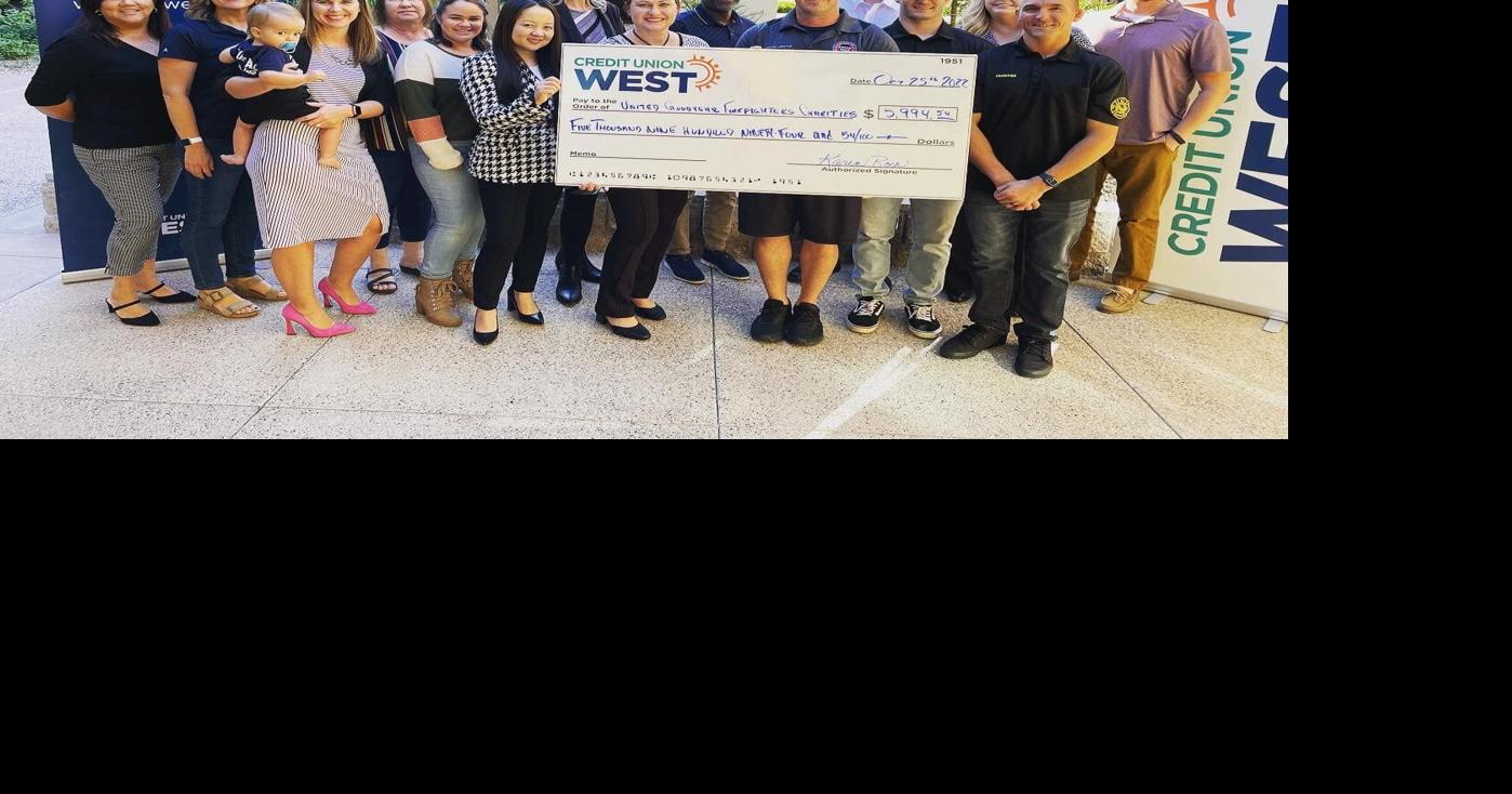 Credit Union West donates to UGFF | News | westvalleyview.com