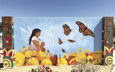New mural honors culture at Goodyear Farms Historic Cemetery in ...