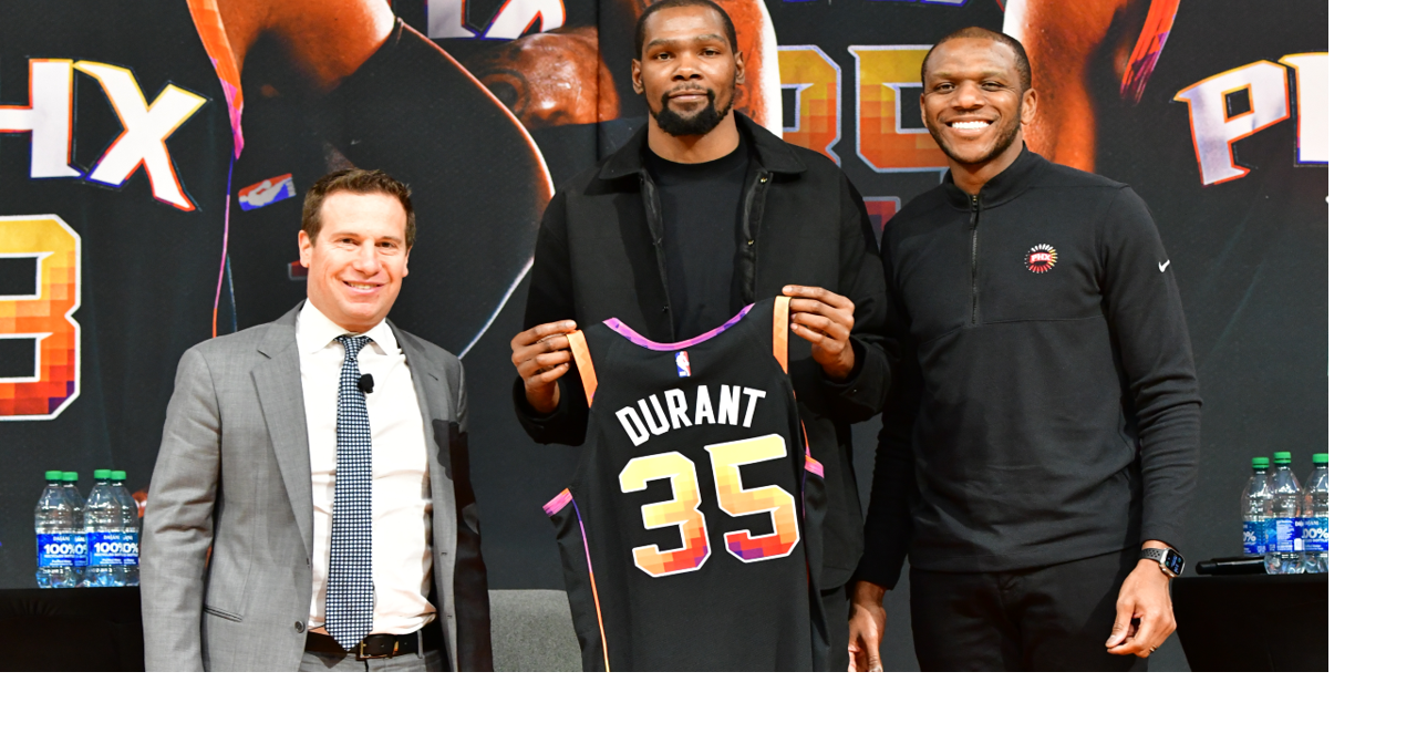 Durant talks return, playing with Booker in intro presser | Sports ...