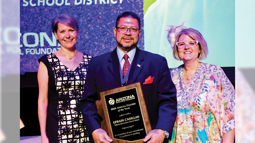 Tolleson music teacher is state's top educator | News | westvalleyview.com