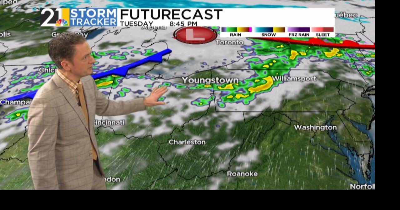 Monday Evening Storm Tracker Forecast | Weather | wfmj.com