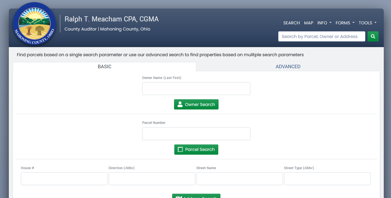 Mahoning Co. auditor property search website has new look, additional ...