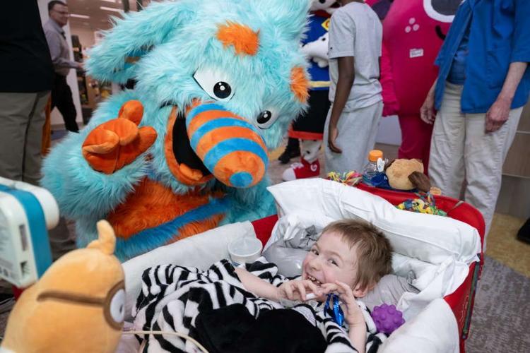 PHOTOS: Akron Children's Hospital debuts new mascot | Archives | wfmj.com