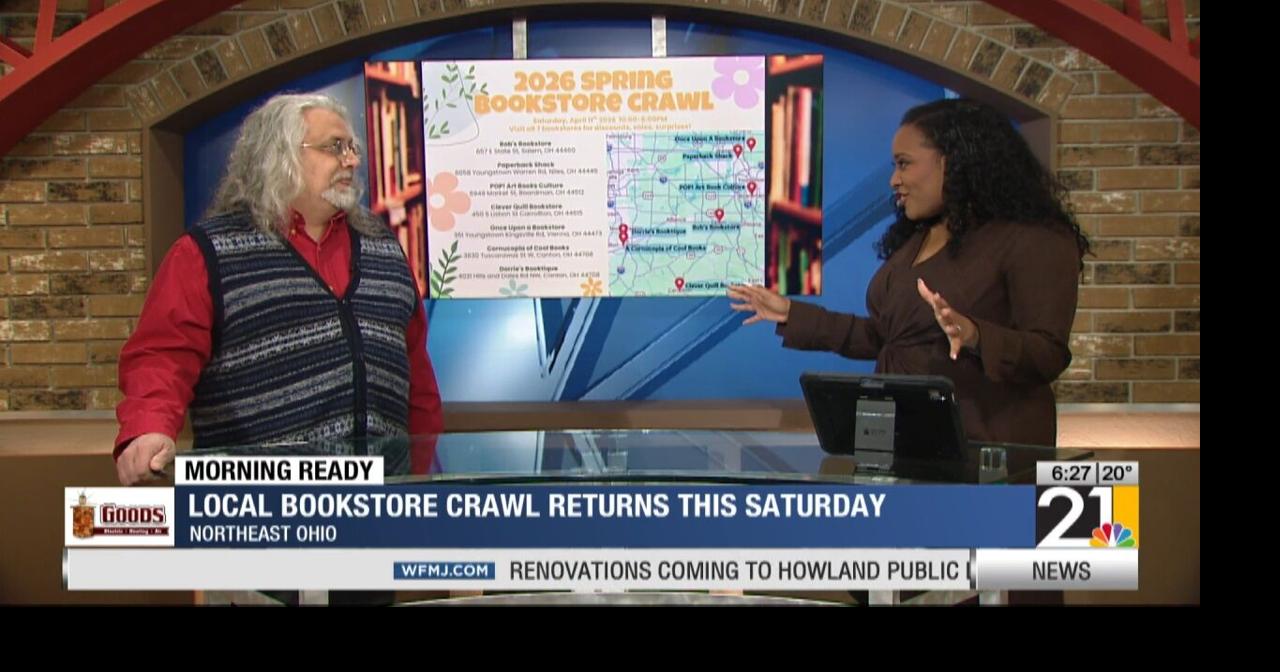Local Spring Bookstore Crawl this Saturday | News | wfmj.com
