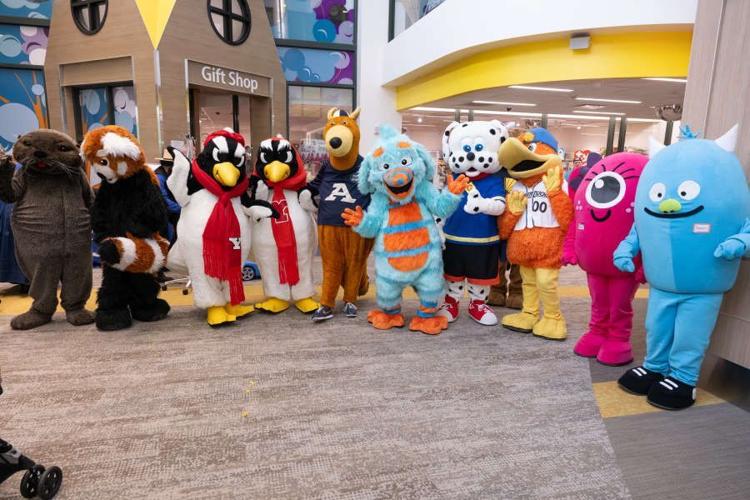 PHOTOS: Akron Children's Hospital debuts new mascot | Archives | wfmj.com