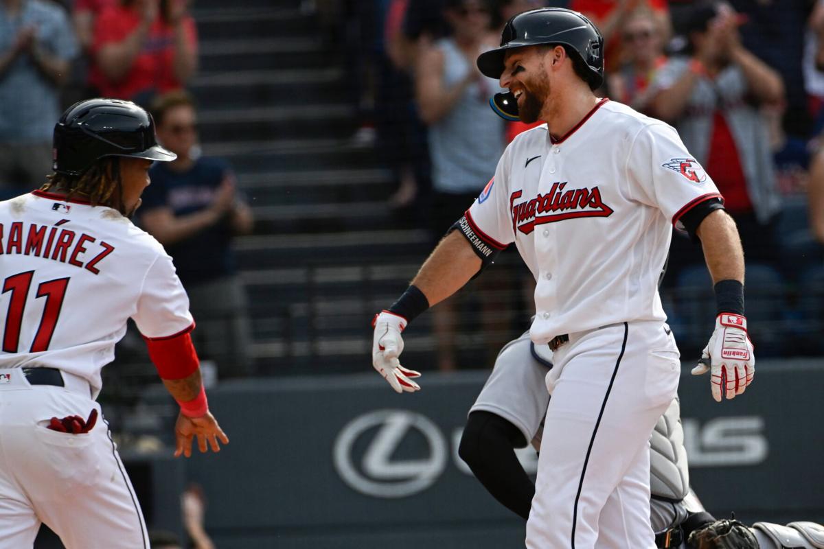Guardians star José Ramírez fractures hand in win | Local Sports | wfmj.com