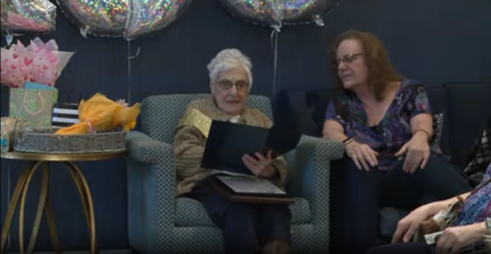 Poland woman celebrates 100th birthday party | Poland News | wfmj.com