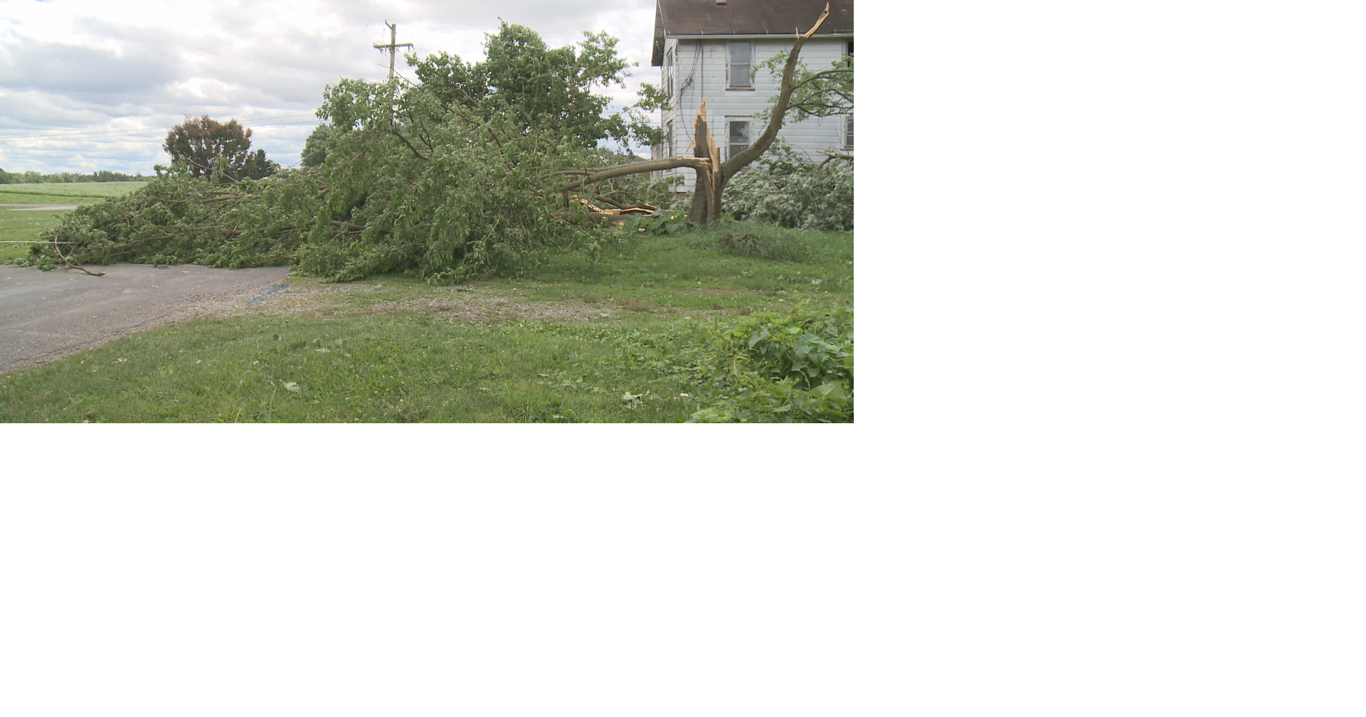 Columbiana County tornadoes snapped trees, tore off roof | Local News ...