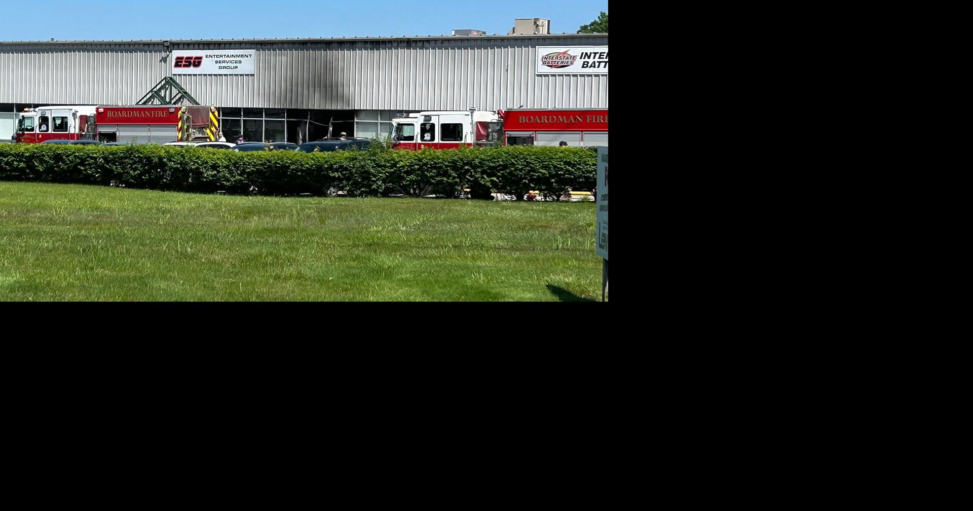 Boardman crews respond to fire at Entertainment Service Group ...