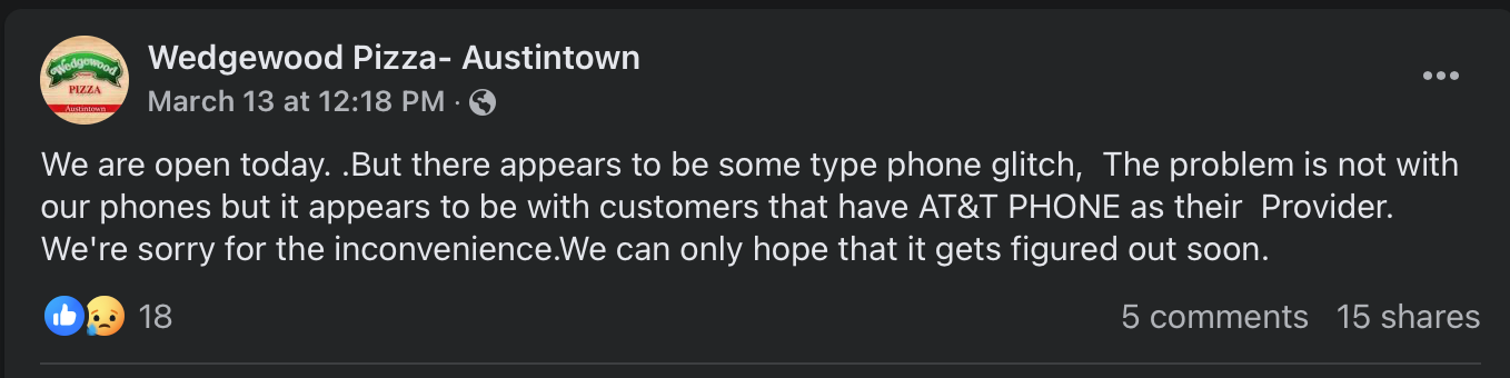 Armstrong, AT&T users experience issues making phone calls | Archives ...