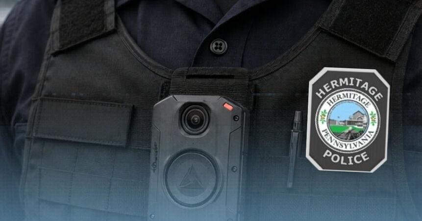 Hermitage Police Officers strap on body worn cameras | Hermitage News ...