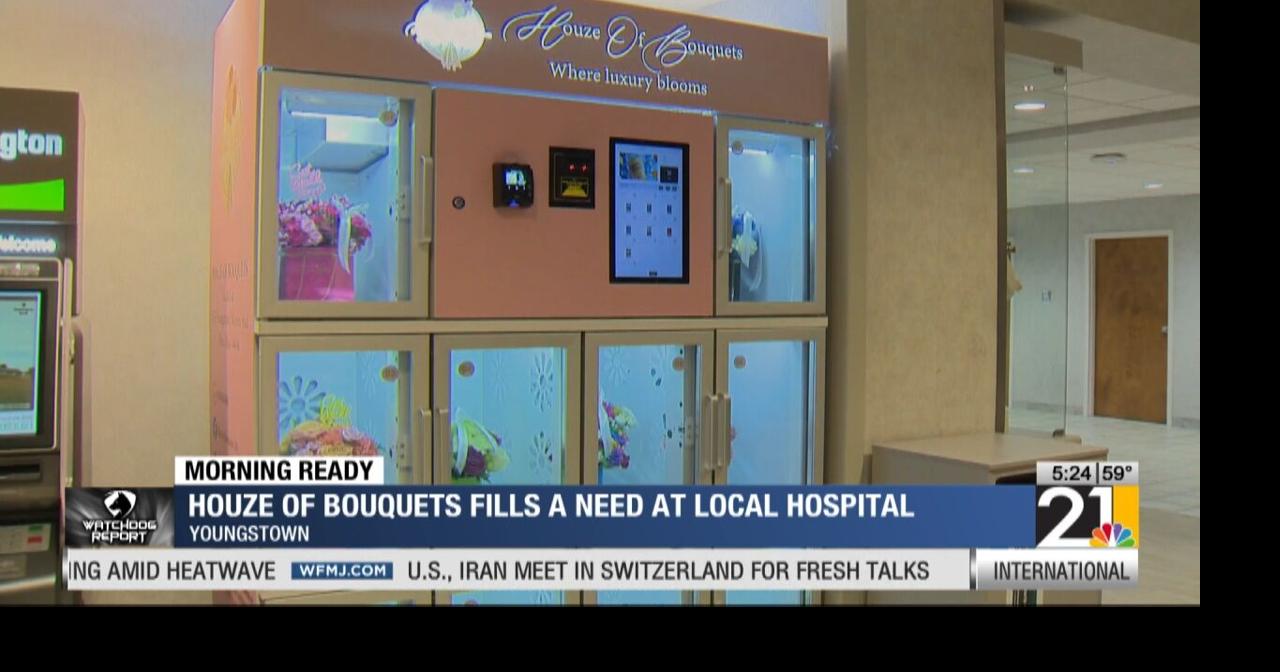 Houze of Bouquets floral vending machine fills a need at Mercy Health ...