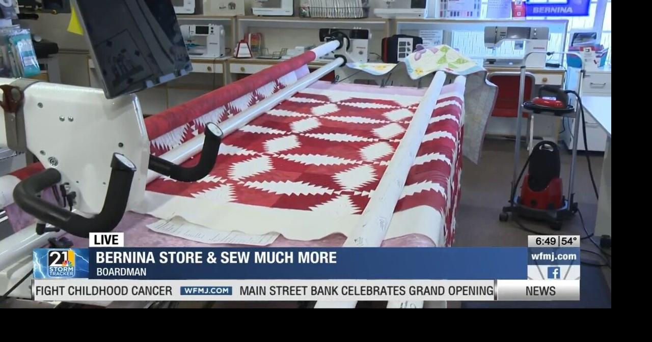 Bernina Store And Sew Much More offers quilting machines, classes, and ...