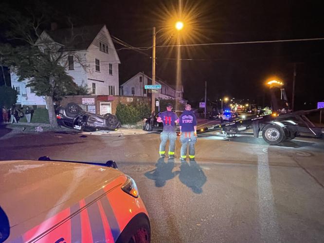 One car flipped on roof in Youngstown two-vehicle crash | Youngstown ...