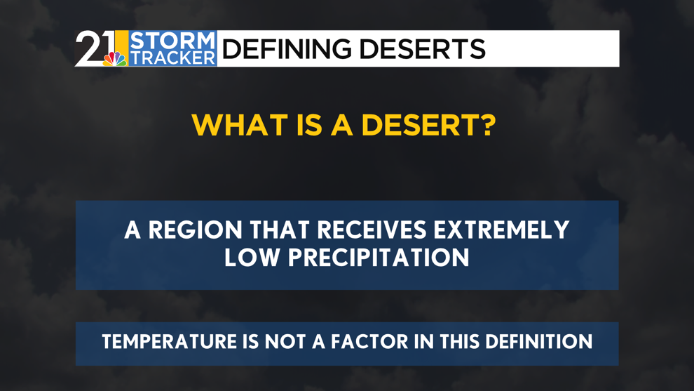 Weather 101: The largest desert in the world may surprise you | Local ...