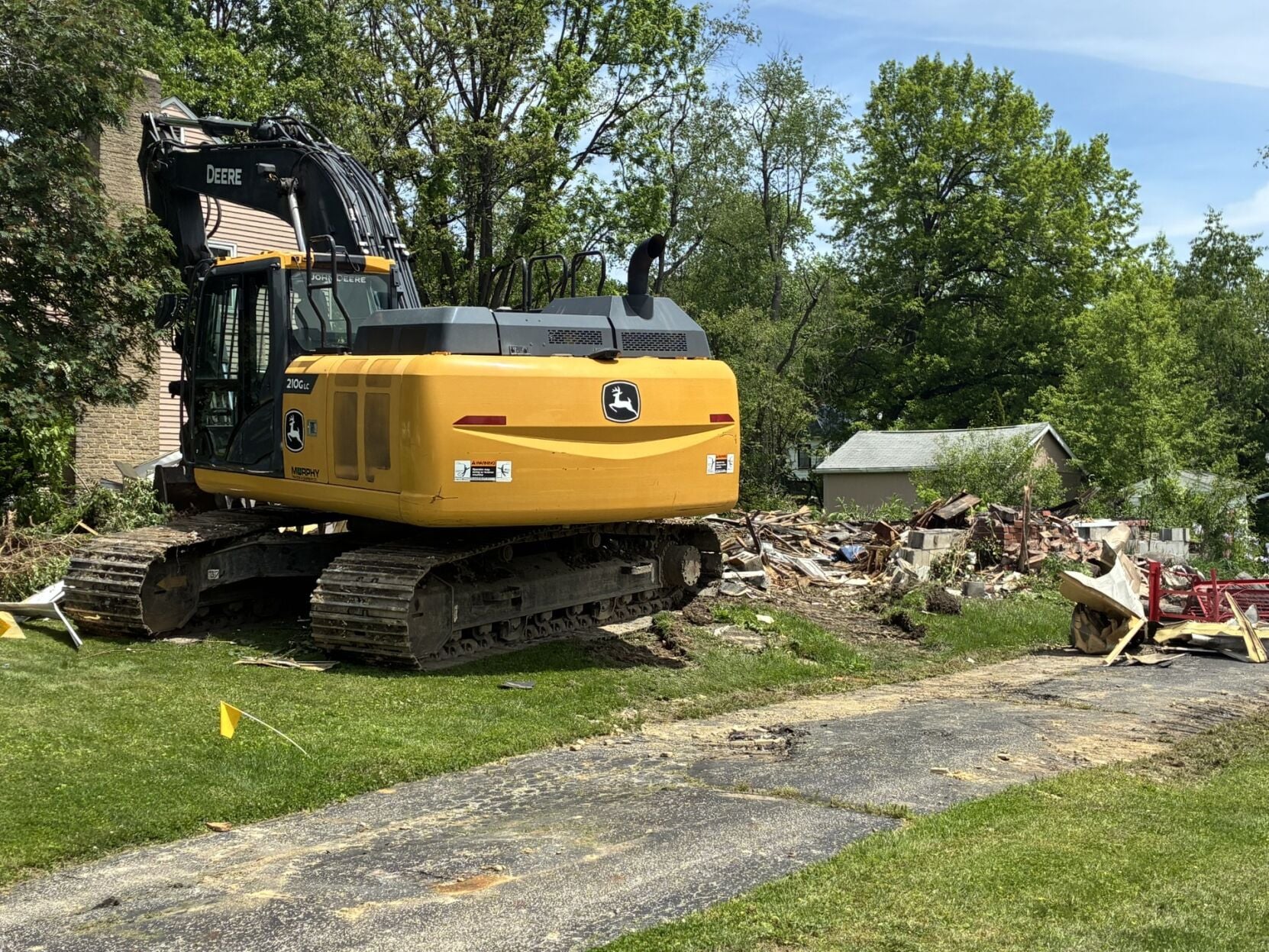 Bomb squad called after possible explosive found during home demolition ...