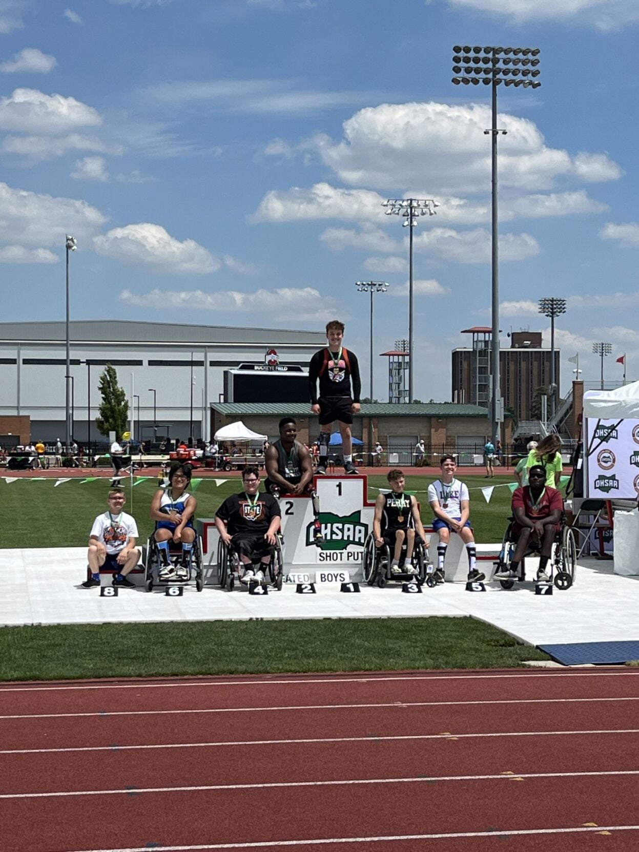 Howland’s Shipman wins state championship in seated shot put | Local ...