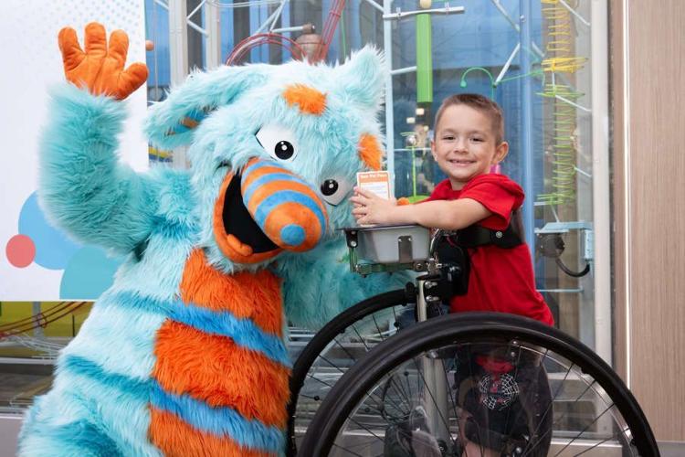 PHOTOS: Akron Children's Hospital debuts new mascot | Archives | wfmj.com