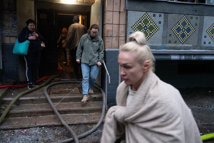 Russian attack sets fire to centuries-old religious site in Kyiv and ...