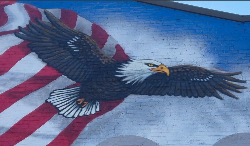 Key features finished on Lisbon VFW mural ahead of July 4th | Lisbon ...
