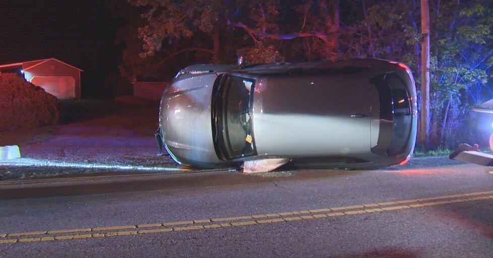 Occupant flees rollover crash in Weathersfield Township | Local News ...