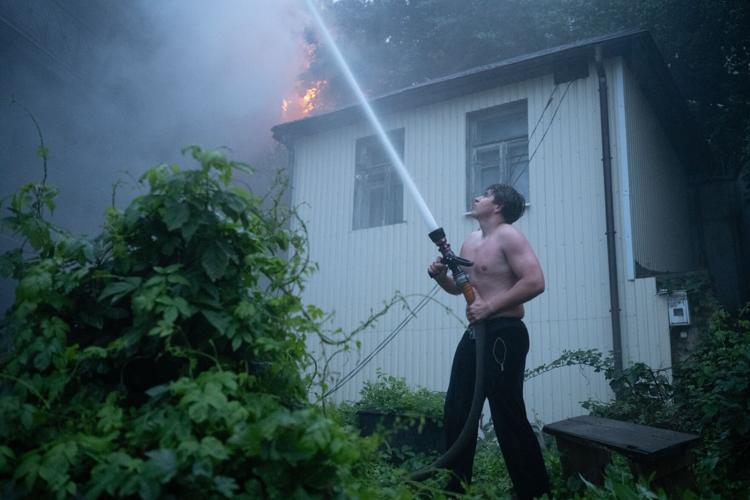 Russian attack sets fire to centuries-old religious site in Kyiv and ...