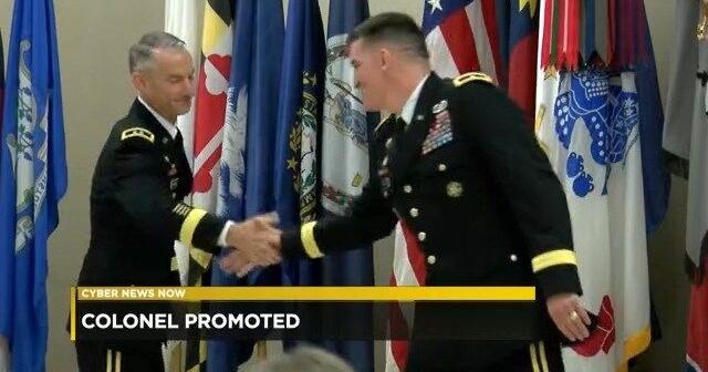 Fort Gordon Colonel Promoted | Cyber News | wfxg.com