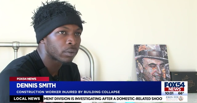 Building collapse victim on the road to recovery | News | wfxg.com