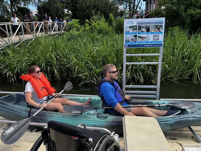 North Augusta Unveils New Adaptive Kayak Launcher and Handicap Parking ...