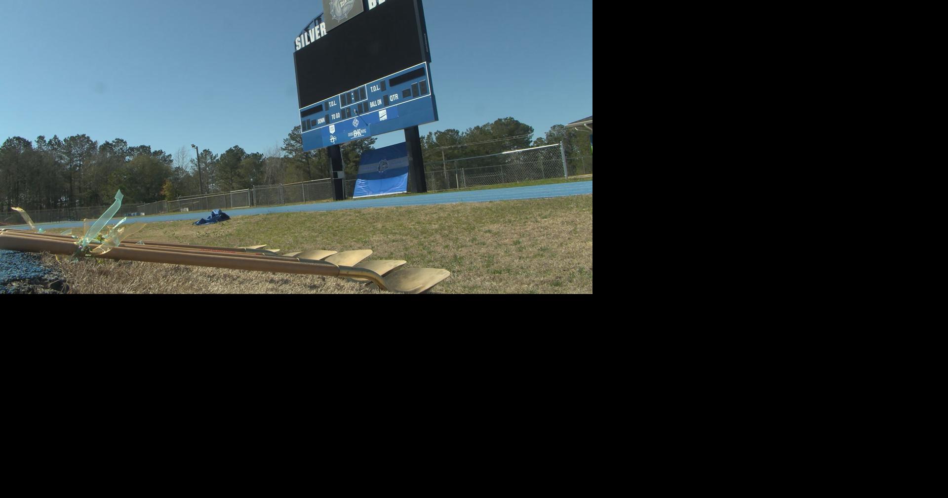 Silver Bluff High School retires old grass football field for new turf ...