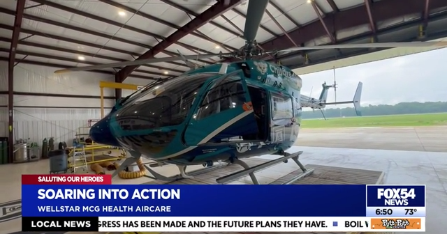 Saluting Our Heroes: Wellstar MCG AirCare soaring into action | Community | wfxg.com