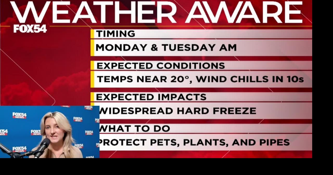 Weather Aware: Extreme cold temperatures Sunday evening to Tuesday ...