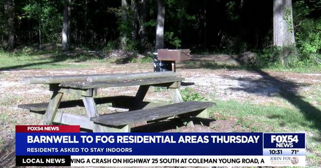 Barnwell fogging neighborhoods to help mosquito problem | Your Trusted ...