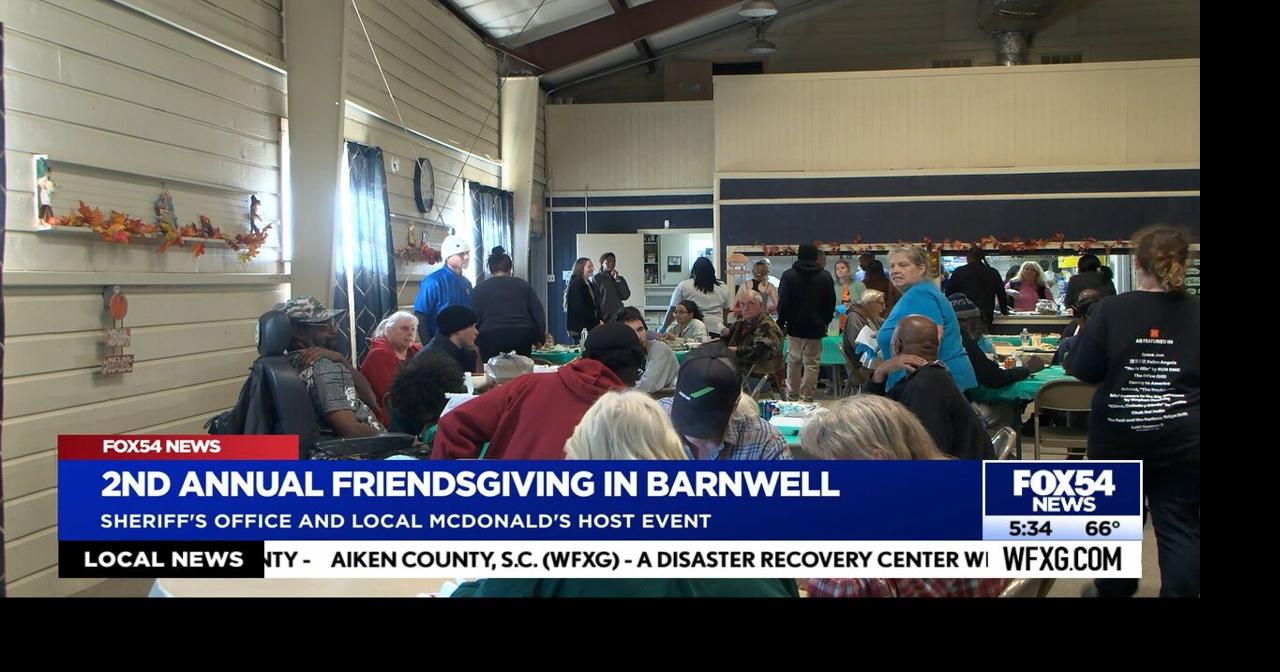 Barnwell County sets aThanksgiving table for everyone | Your Trusted ...