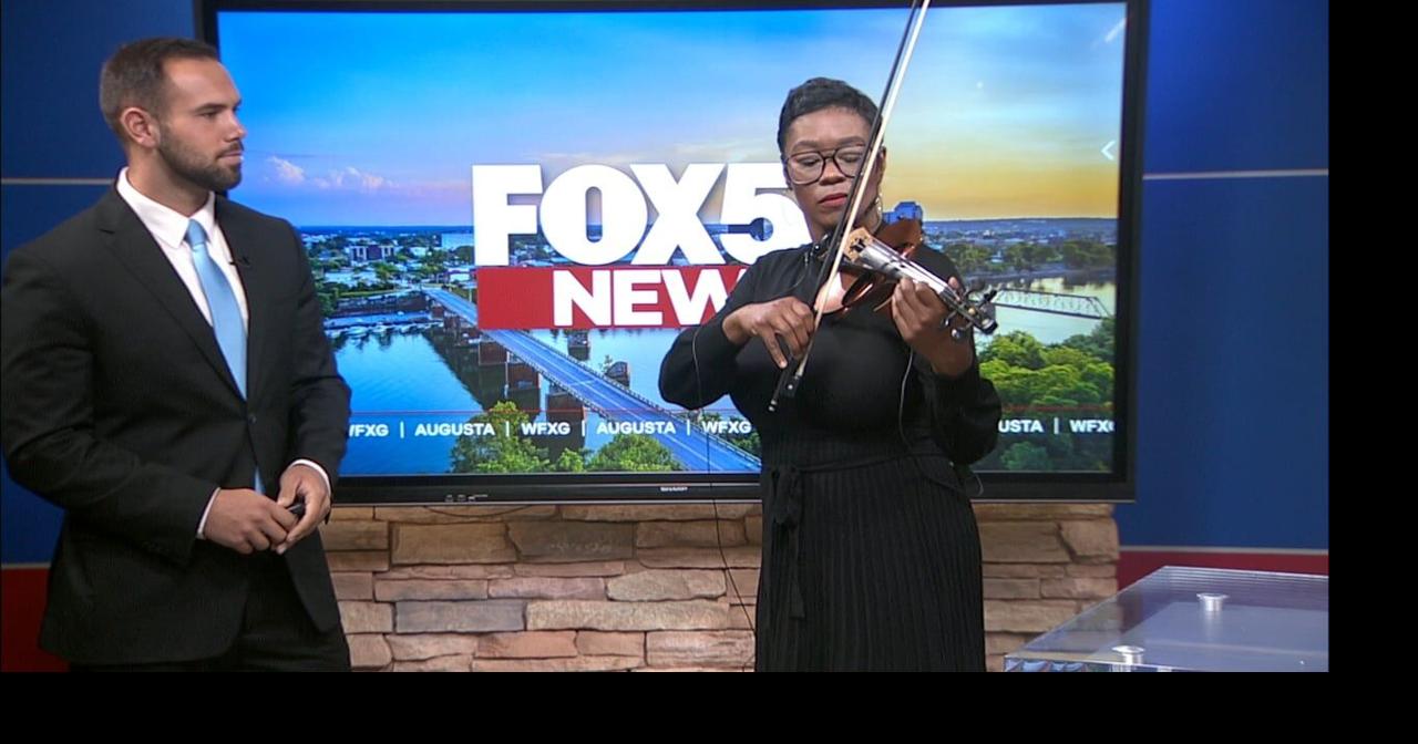 Electric violinist JaVonne Jones visits FOX54 ahead of Soulful Strings ...