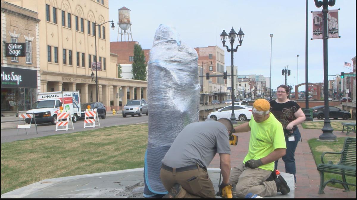 Papa got a new home! James Brown statue officially moved from Downtown ...
