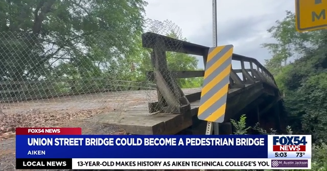 Will there be a pedestrian bridge in Downtown Aiken? | Your Trusted ...