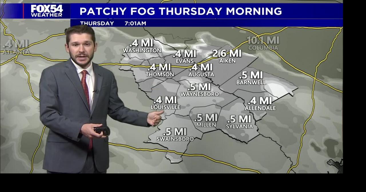 A foggy start Thursday as warm weather continues; Rain returns late ...