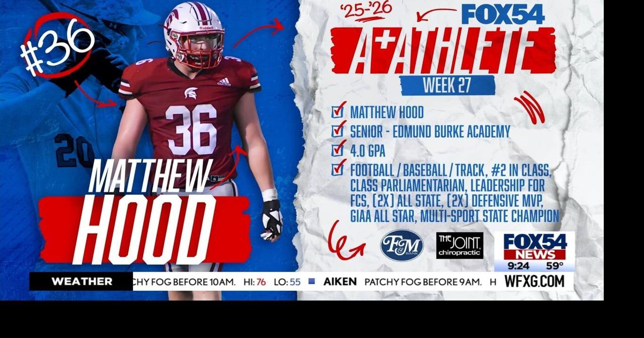 Edmund Burke’s Matthew Hood dominates as this week’s A+ Athlete ...