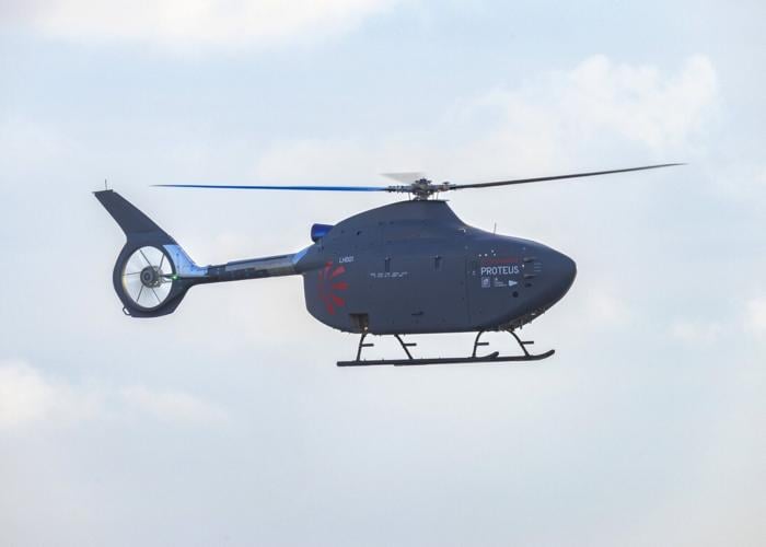 Aviation history as first full-size autonomous helicopter takes flight ...