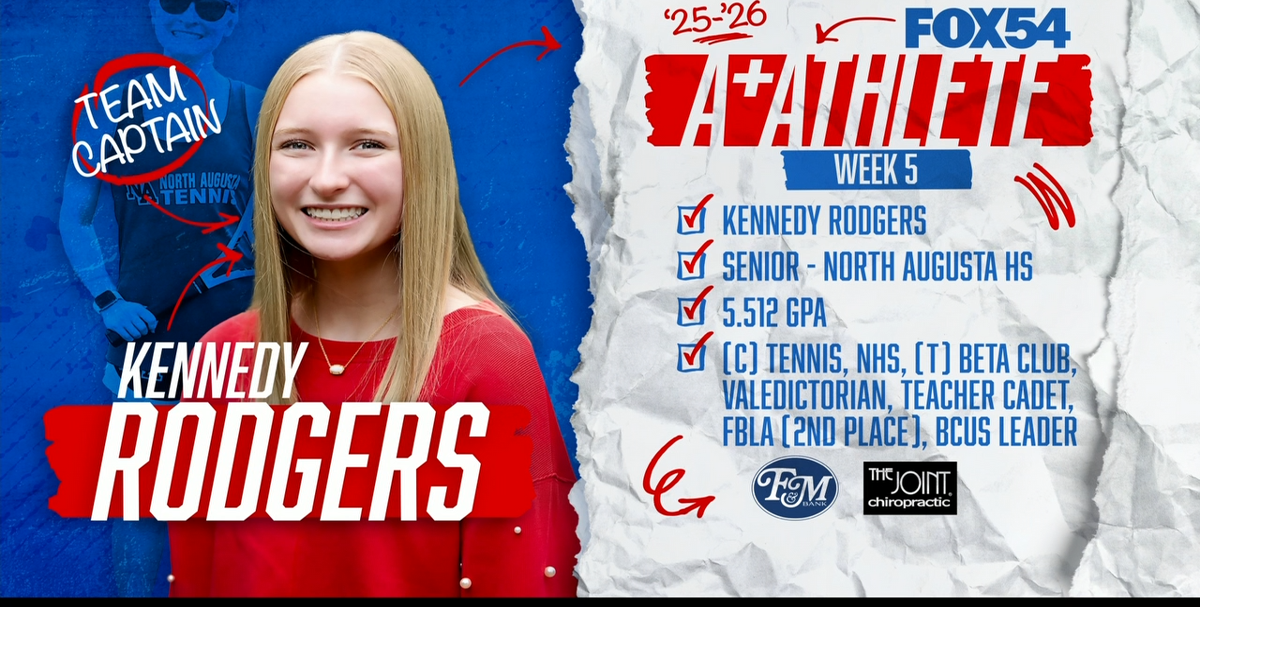 Serving aces and straight A’s: Meet this week’s A+ Athlete, Kennedy ...