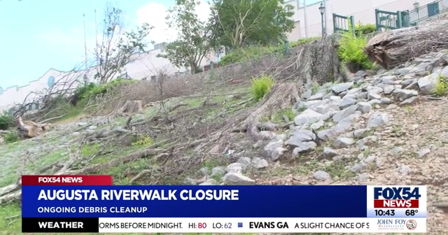 Hurricane Helene cleanup underway as Augusta Riverwalk closes ...
