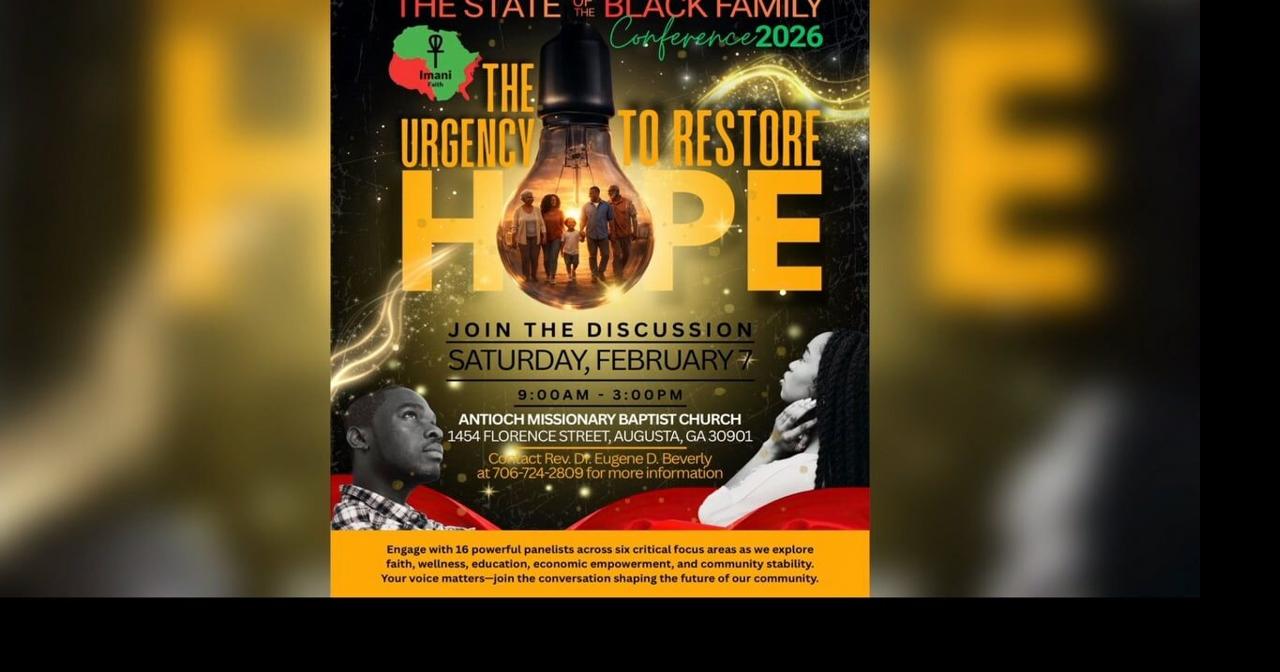 “State of the Black Family” Conference coming to the CSRA next month ...